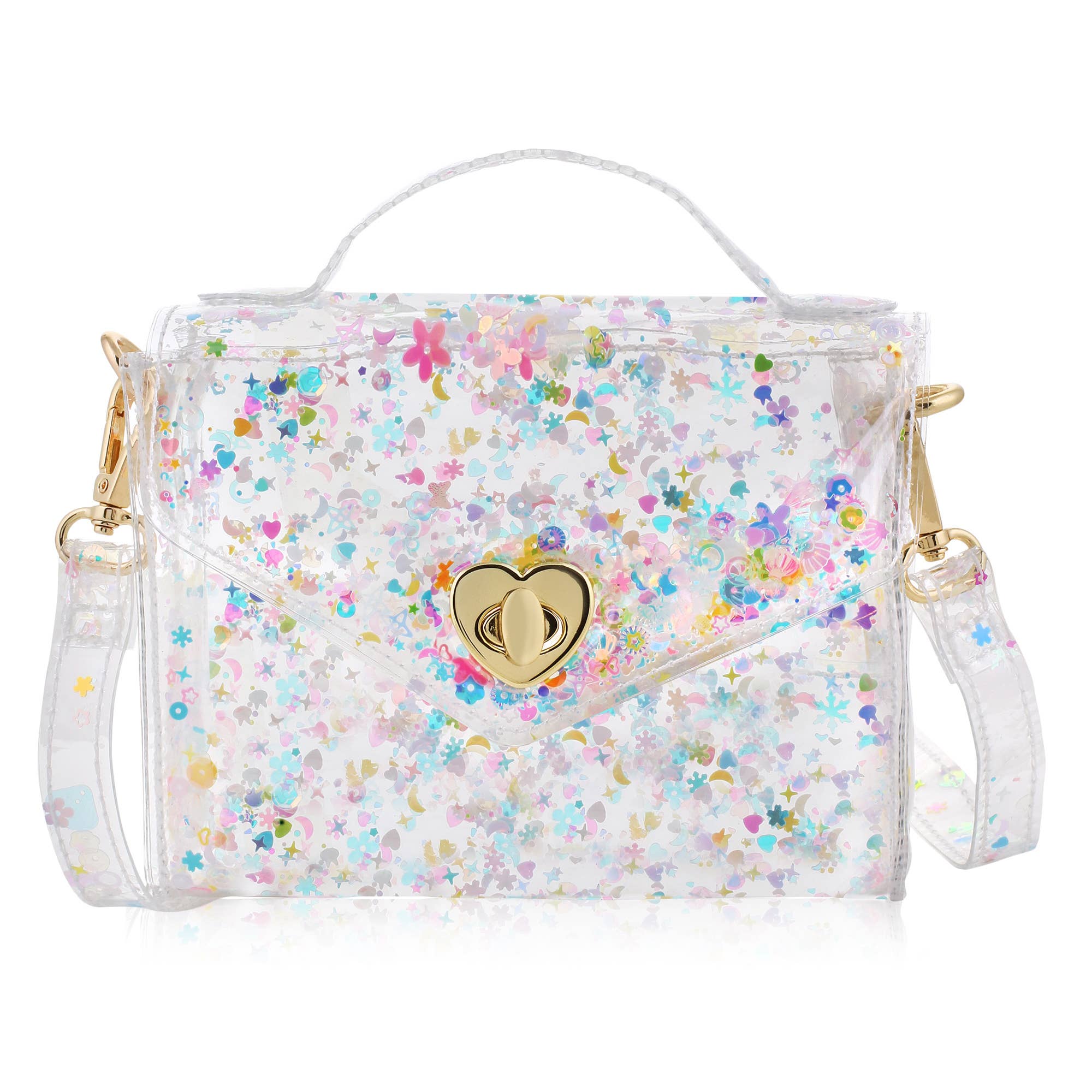 Pastel Sparkle Gussie Bag – Babycakes Children's Boutique